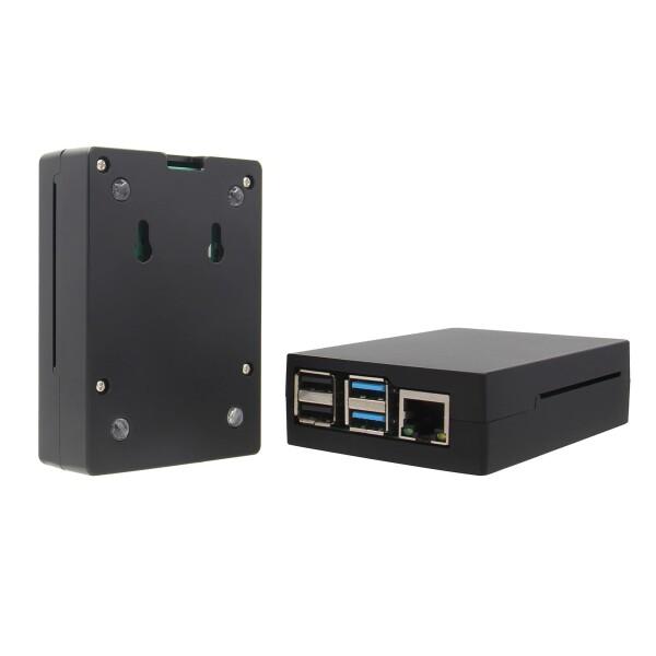 Geekworm Raspberry Pi 4 ケース、アルミ合金ケース、パッシブ冷却、ラズベリーパイ4Bのみ適用-P171ブラック商品コード：49079585447型番：100171-TBカラー：ブラック【注意】Raspberry Pi ...