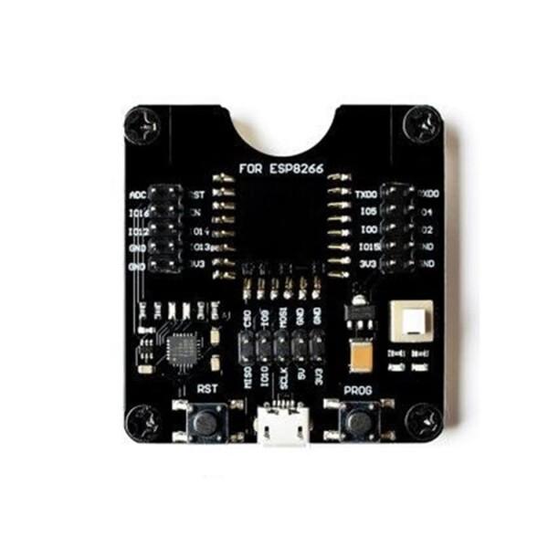 Hailege ESP8266 開発ボード バーニング フィクスチャ ツール プログラマー ツール テスト ソケット ダウンローダー ESP8266 ESP-12S/ESP-12F/ESP-12E/ESP-07/ESP-07S商品コード：4...