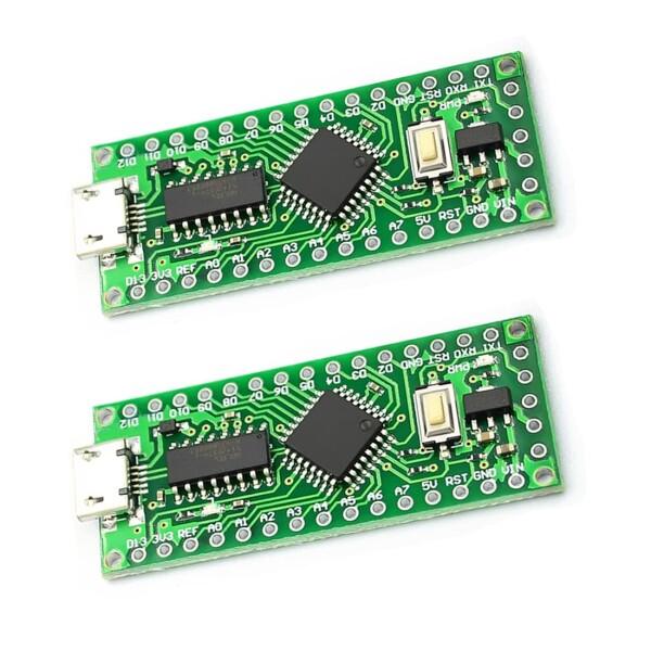 Hailege 2個セット LGT8F328P LQFP32 MiniEVB HT42B534 開発ボード Nano V3.0 の交換用 Nano 互換商品コード：49079585613型番：H-A-1672LGT8F328P LQFP32...