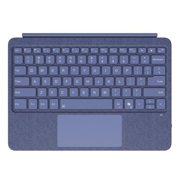 Surface Pro 12インチ (第12世代/2025年) 用 キーボード ワイヤレス サーフェス タブレットのキーボード タッチパッド付き 7色バックライト Typ-C充電式 軽量 薄型 カバー兼用 磁気吸着 分離使用可 US英語配列...