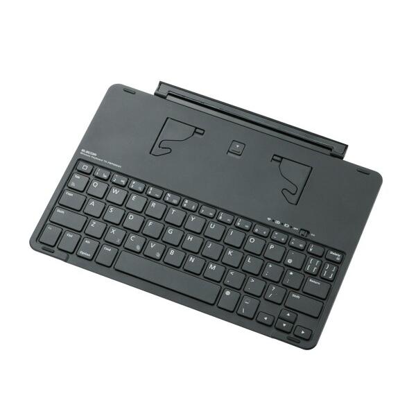 【発売日：2017年09月13日】エレコム キーボード Bluetooth iPad9.7用 磁石フラップ型 オートスリープ対応 スタンド付 シルバー TK-FBP068ISV4商品コード：49079586539型番：TK-FBP068IS...
