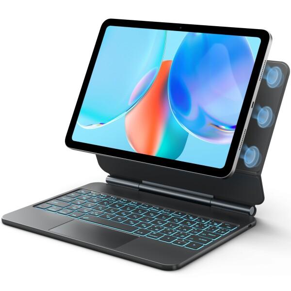 CHESONA マジックキーボード JIS日本語配列 iPad 2025年A16 第11世代 11インチ/2022年第10世代 10.9インチ 用 マジックキーボード 搭載 7色バックライトトラックパッド(ブラック)商品コード：490795...