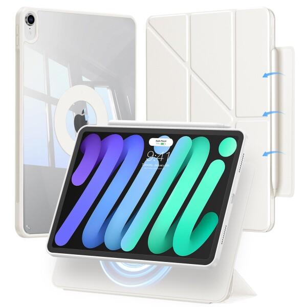 iPad mini7 ケース (A17 Pro、2024) iPad mini 第7/6世代 ケース 折りたたみスタンド 取り外し可能マグネットカバー 縦置き/横置きスタンド Pencil Pro/USB-C 対応 耐衝撃 耐落下保護商品コ...