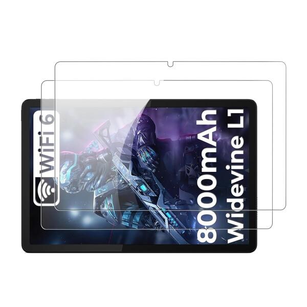 For OUKITEL OT6 タブレット 10インチ 対応 強化ガラス保護フィルム KONXISA タブレットガラス保護フィルム 液晶保護フィルム 高透過率 防水 耐油 指紋防止 9H硬度 傷防止 飛散防止 自動吸着 対応 強化ガラスフィ...