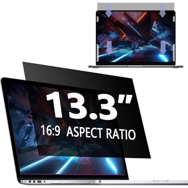 COKOVI 覗き見防止 フィルター 13.3インチ 16:9 ノートパソコン/モニター フィルム テレビモニター/PC パソコン のぞき見防止フィルム プライバシーフィルター スクリーンフィルター 両面使用 反射防止 紫外線カット (13...