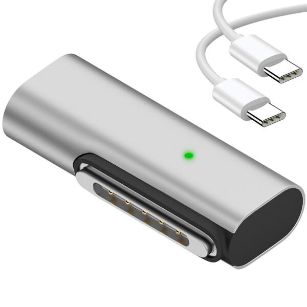 USB Type C Magsafe3 対応140W 電源アダプタ 磁気充電 T-Tip互換 Mac 充電器 2021 MacBook Pro M1 Pro &amp; Maxチップ搭載の14"/16"、2022 MacBook Air M...