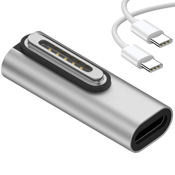 USB Type C Magsafe3 対応140W 電源アダプタ 磁気充電 T-Tip互換 Mac 充電器 2021 MacBook Pro M1 Pro &amp; Maxチップ搭載の14"/16"、2022 MacBook Air M...