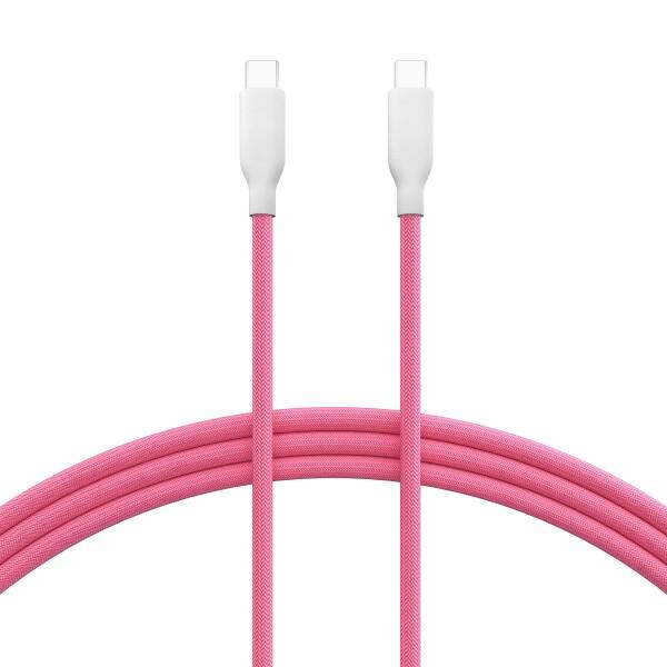 HYairspy PD3.1 240W USB-C &amp; USB-C ケーブル2m 超急速充電 Type C 高耐久ナイロン対応iPhone16/15、MacBook Pro/Air、iPad、Galaxy S25/S24/S23/S...