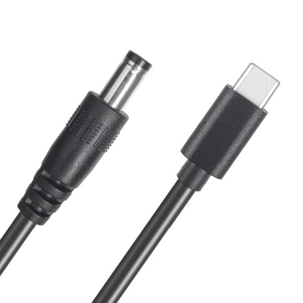 SZSL USB-C PDトリガーケーブル 電源プラグ 3A 充電 USB Type-C 入力からDC 5.5*2.5 mm電源 PD 急速充電 高耐久 PVCの素材を採用 断線防止 USB C to DC 電源ケーブル (15V 1m)商...