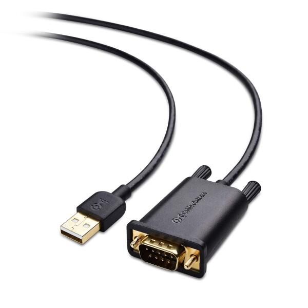 Cable Matters USB RS232 変換ケーブル 1m、RS232C USB 変換ケーブル、Type-A to DB9 シリアルアダプタ、Windows・macOS 対応商品コード：49079593479型番：202031-3サ...