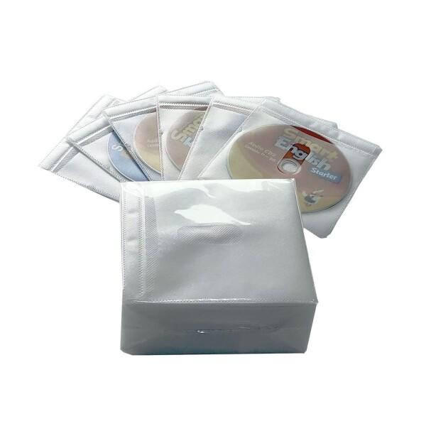 JEYODA DVD CDケース 不織布 両面収納 100枚入 200枚収納可 落下防止ホワイト商品コード：49079594266型番：3199カラー：ホワイトJEYODA 100 PCS Blu-ray/CD/DVD Discをコンパクト...