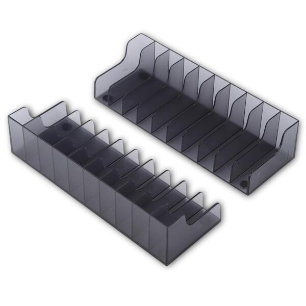 2 PCS CDストレージラック、2 PCS大容量ゲームカードボックスゲームCDストレージスタンドホルダー、 /商品コード：49079594305型番：Dpofirsav6gs459no8322サイズ：約17 * 6 * 4cm / 6.7...