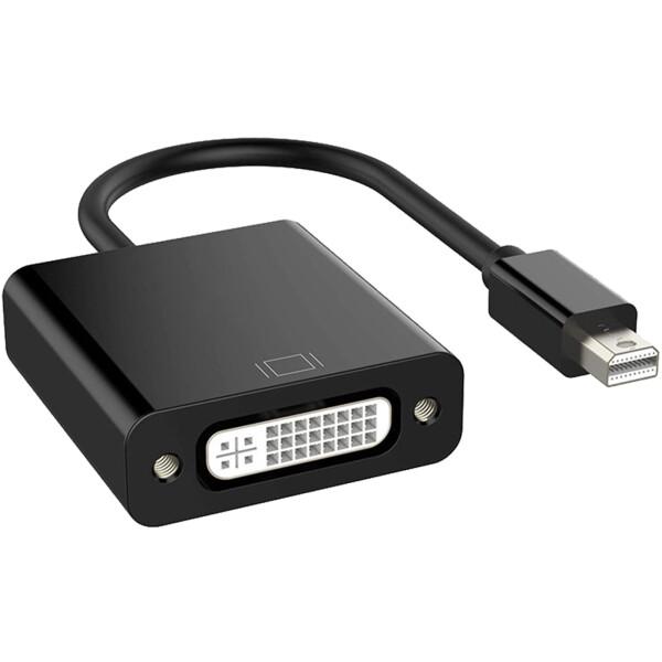 Mini DisplayPort - DVI 変換 アダプター Mini DP to DVI 24+5 変換 アダプター（オス→メス）1080P 60Hz 25cm 互換Thunderbolt 互換ノートパソコン テレビ プロジェクター デ...