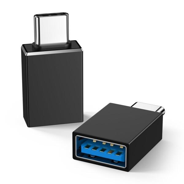 USB-C &amp; USB 3.1 変換アダプタ 2個セット Type-A to Type-C 最大5Gbps OTG対応 OTGコンバーター iPhone 17 Pro Max MacBook Pro 2021 MacBook Air...