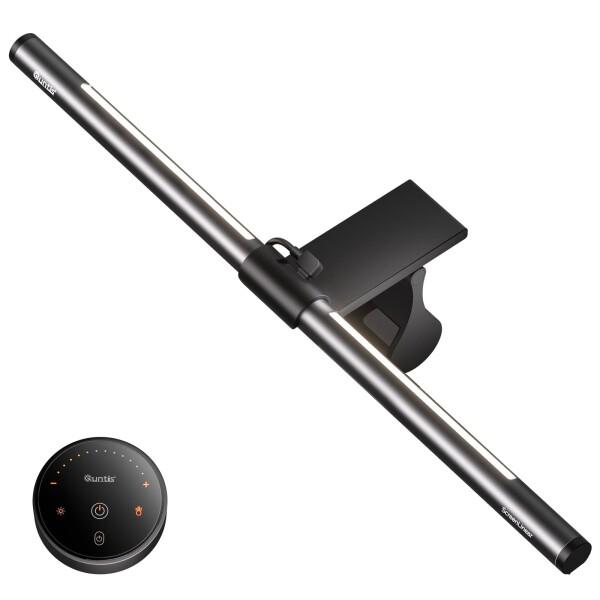 Quntis モニターライト USBライト 無線リモコン搭載 バック照明 40cm 高演色性 4種類の色温度 無段階調光 非対称な配光 間接照明モード モニター掛け式 デスクライト Glow商品コード：49079596344型番：LI-HY...