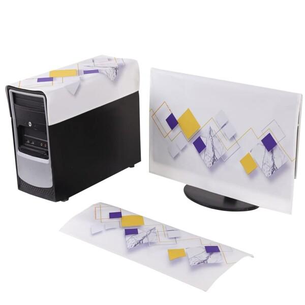 HIGHAWK モニターカバー セット ディスプレイカバーPCカバー キーボードカバー 防塵 保護 ホコリ 傷 日光 防止 液タブ 可愛い 格子 31-32インチ商品コード：49079597433型番：GB3サイズ：31-32インチカラー：...