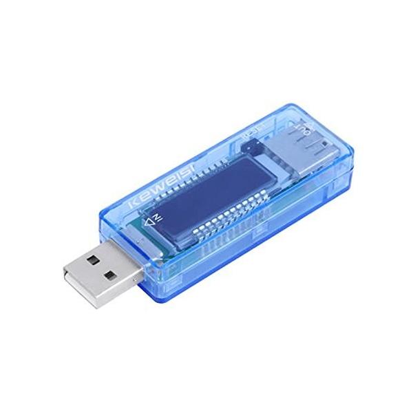 Hailege LCD USB電流電圧ドクター充電器容量テスターメーター電源銀行商品コード：49079597464型番：H-A-1136カラー：青 (Blue)測定範囲:電圧3-9V、電流0-3A、精度:+/- 1%表示:AmpとVoltを...