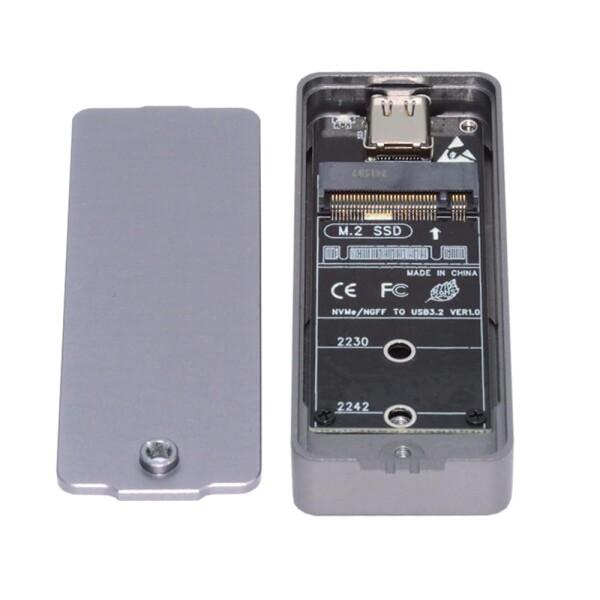 xiwai 20Gbps Type-C USB3.2 Gen2 USB4からM-Key M.2 NVMe NGFF SATA 2242/2230mm SSDエンクロージャPCBAアダプタRTL9220チップセット商品コード：49079599...