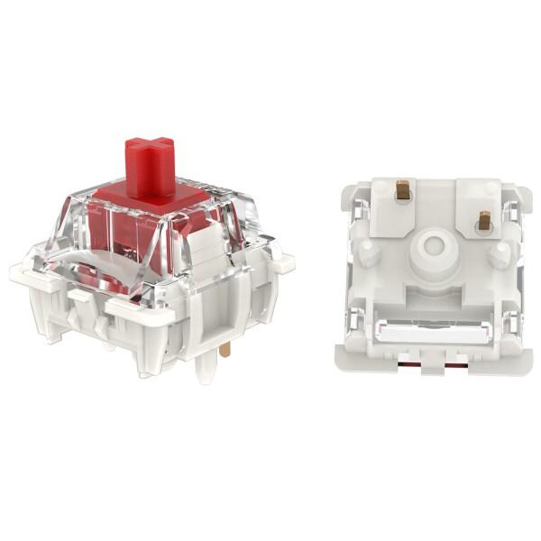 GATERON G Pro 3.0 Red スイッチ 潤滑済み 5ピン RGB リニア ゲーミングメカニカルキーボード用 (赤色, 35個入りボックス)商品コード：49079601009型番：KS-9H10B045NW-Y51サイズ：35P...