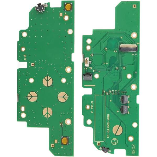 【発売日：2025年03月12日】Switch Lite用左側Lボタンボードマザーボード、HDH SAKYO 01と互換性、プレミアムPCB素材製、古い/ひび割れた/破損したマザーボードの完璧な交換品商品コード：49079602076カラー...
