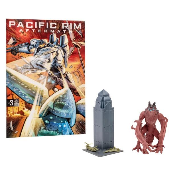 【発売日：2023年11月22日】Pacific Rim McFarlane Toys オオタチ(カイジュ) 4インチスケールフィギュア プレイセット コミック付き, 14749商品コード：49081116730型番：14749サイズ：4 ...