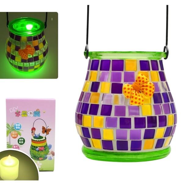 光るモザイクランタン工作キット CLAFTLAB SAIL 手作りDIYセット LEDキャンドル付き 小学生 自由研究に メイキングトイ 蝶商品コード：49081116762型番：サンキャッチャーカラー：色々セット内容　 接着剤 カラフルモ...