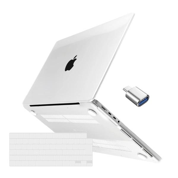 Batiana for New MacBook Air13.6インチケース2022 M2チップモデルA2681保護ハードケース、クリアTPUキーボードカバー、クリスタルクリア商品コード：49081117337型番：A2681カラー：ブル明る...