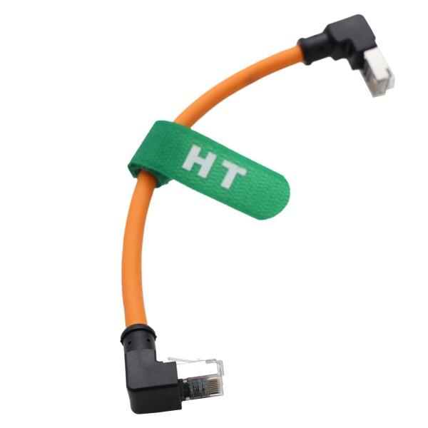 HangTon ギガビットイーサネットネットワークパッチケーブルコード RJ45 EtherCAT Profinetマシンビジョン産業用 GigEカメラ インターネットルーター LANプリンター コンピュータースイッチサーバーPoE 20c...