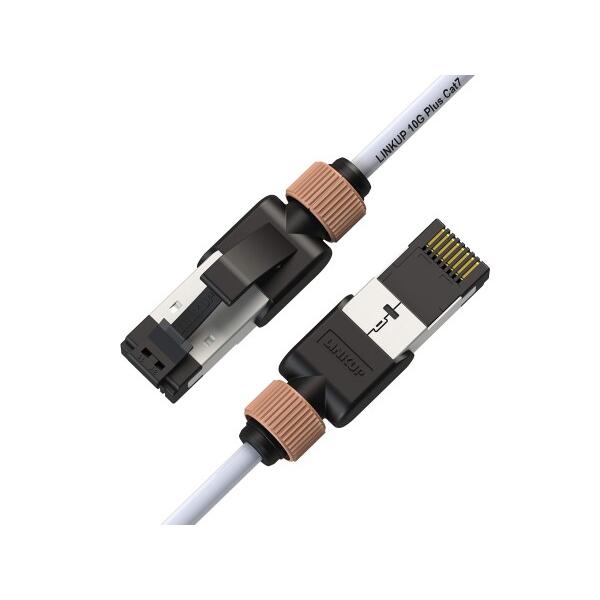 LINKUP (Versiv認証) LAN ケーブル Cat7-0.6M 10ギガビット RJ45 コネクタ S/FTP 二重 シールド | イーサネット PS4 ルーター モデム インターネット | カテゴリー7 ネットワークケーブル |...