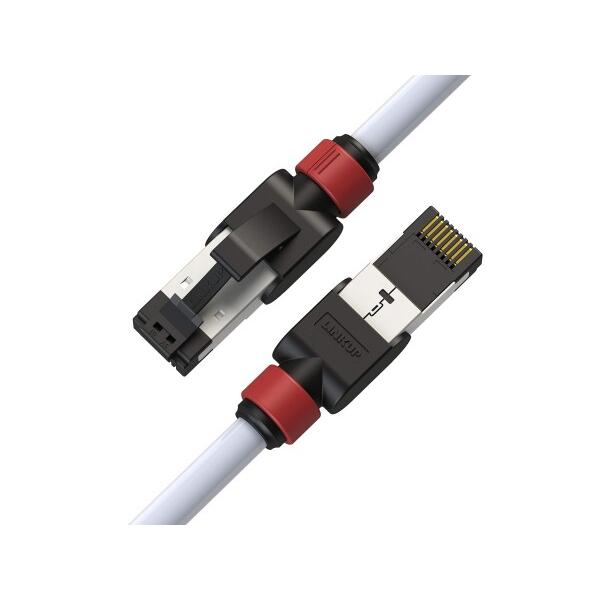 LINKUP (Versiv認証) LAN ケーブル Cat7-0.3M (3本セット) 10ギガビット RJ45 コネクタ S/FTP 二重 シールド | イーサネット PS4 ルーター モデム インターネット | カテゴリー7 ネットワ...