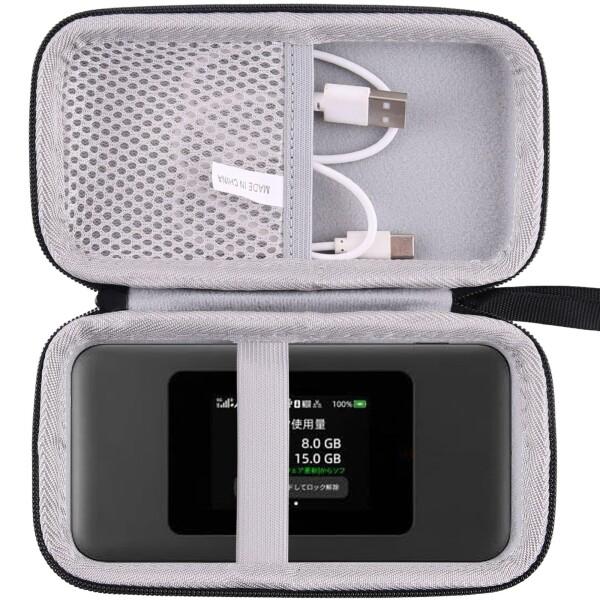 WAIYUJP収納ケース互換の Speed Wi-Fi DOCK 5G 01 専用 モバイルルーターケース 保護 キャリング 収納ケース商品コード：49081117545型番：A048WAIYUJP収納ケース互換の Speed Wi-Fi ...