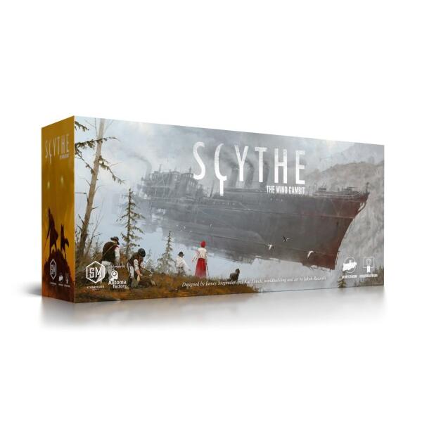 【発売日：2017年11月01日】Stonemaier Games: Scythe: The Wind Gambit拡張 | 鎌に追加 (ベースゲーム) | 飛行船と解像度を追加 (2つの新しいモジュール) | 1-5プレーヤー 140分 ...
