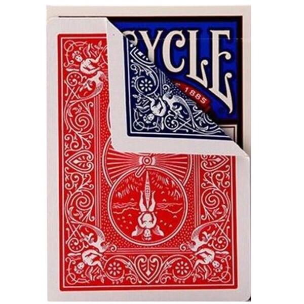 Merz67 LLC Bicycle Magic Gaff トランプカードデッキ(ダブルバックレッド/ブルー)商品コード：49081117713サイズ：2.5 x 3.5 x 0.6 inchesカラー：レッドトランプ56枚入り。カードトリ...
