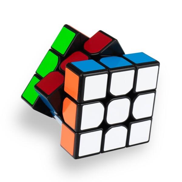 MOYU 3x3 競技用キューブ Nomag無磁 3x3x3 公式?WCA国際大会規格 ロゴ無し スムーズ回転 初中級者向け 黒素体 世界基準六色 PVCシール こども 脳トレ 知育玩具商品コード：49081118196型番：MoYu黒素体...