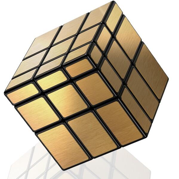 マジックキューブ ミラー おしゃれ 滑らかな回転 キューブ 初心者 魔方 MagicCube 回転抵抗調整 知育玩具 立体パズル 集中力向上 ストレス解消 認知症予防 子供 老人 暇つぶし おもちゃ 小学生〜大人 旅行用 飛行機 脳トレ玩具...