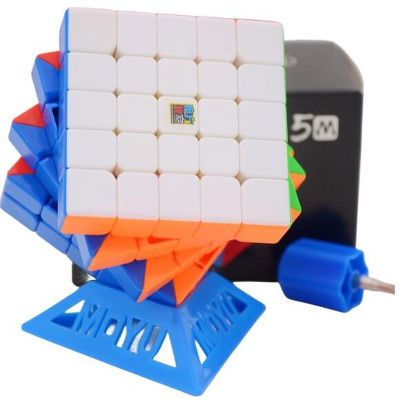 Bucubke Moyu Meilong 5x5 Mステッカーレスマジックキューブmeilong 5M磁石内蔵パズルマジックキューブ MFJS MEILONG M 5x5x5 パズルキューブ商品コード：49081118229型番：Meilo...