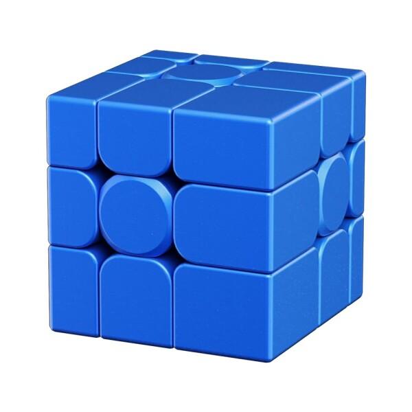 Moyu Mirror Cube V2,ミラーキューブ 3x3 ステッカーレスキューブ 3x3x3 マジックスピードキューブ オリジナル、伝統的な3Dパズルマジックキューブ 子供、ティーンエイジャー向け (あお)商品コード：49081118...