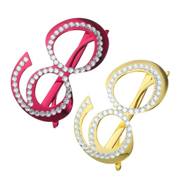 Abaodam 60歳 誕生日メガネ 2個セット 軽量プラスチック製 ゴールドレッド フォトブース小道具 パーティーグッズ 還暦祝い 記念撮影用 5.5×5.5×3.5インチ商品コード：49081118540型番：F078N49K958F9...