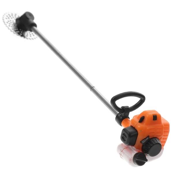 DEARMAMY ミニチュア 芝刈り機 1/12 ドールハウス 模型 おもちゃ ガーデン 庭 飾り 撮影小物 ジオラマ アクセサリー ごっこ遊び 黄色 PVC製商品コード：49081118876コンパクトなサイズ設計:全長約5.1インチのミ...