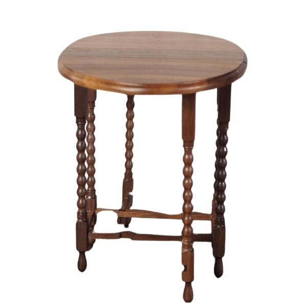 1/6スケール ミニチュア 折りたたみサイドテーブル ダークブラウン 木製 ドールハウス家具 フィギュア用 撮影小物 ジオラマ用 クラシック風 完成品商品コード：49081118922型番：LSL-FR-006-db【1/6スケール対応】精...