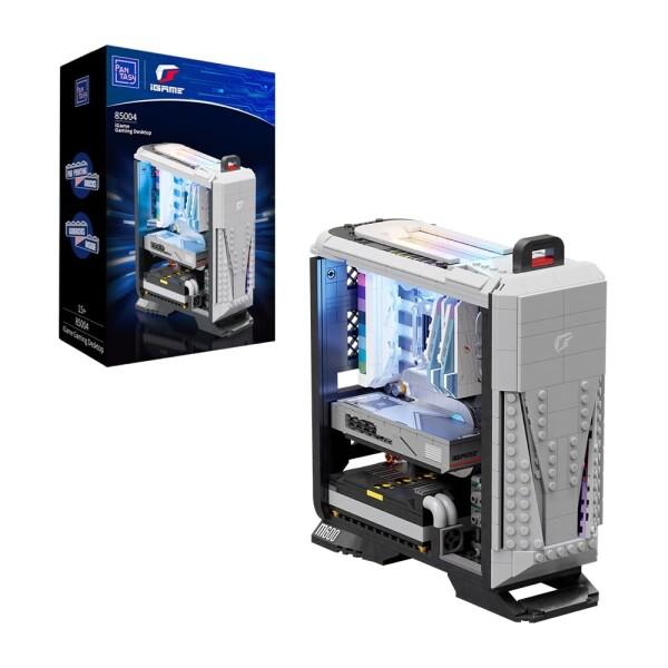 PANTASY テクニック クランピング ビルディングブロックセット PCデスクトップコンピュータ模型 大人向け 組み立てキット 創造的コレクション ディスプレイモデル 自宅・オフィス装飾商品コード：49081119362型番：85004【...