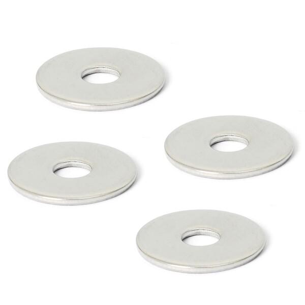 Increased Fire ワッシャー M6 外径22mm, 厚み1.5mm 4個入り ステンレス 大ワッシャー商品コード：49081119855型番：LIAO-103-M6x22x1-5サイズ - 内径:6 mm(M6)、外径:22 m...