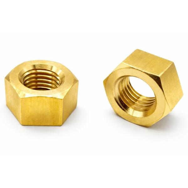 アドパック  真鍮（黄銅） 六角ナット（1種ナット） M6商品コード：49081119910型番：smad07サイズ：M6カラー：ゴールドネジ径 M6 ピッチ1.0　対辺 10　高さ 5規格 JIS B 1181　1種ナット錆びにくく、電気...