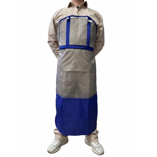 (SUZUHO) 草刈りエプロン クサカリ ワンタッチ エプロン 作業用 半メッシュ 丈夫 発生性 通気性 涼しい 軽量 AMMSAAVA02BL(ブルー)商品コード：49081121147型番：AMMSAAVA02BLサイズ：ブルーカラー...