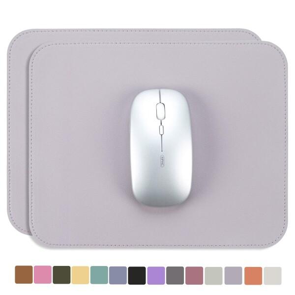 YSAGi マウスパッド PUレザー 埃 水防止 たくさんの色 滑り止め 薄型マウスパッド 耐久性良い 光学式マウス対応 二枚セット（四角型，薄色）商品コード：49081121263型番：AMOSBDサイズ：四角型カラー：薄色優れた安定性:...