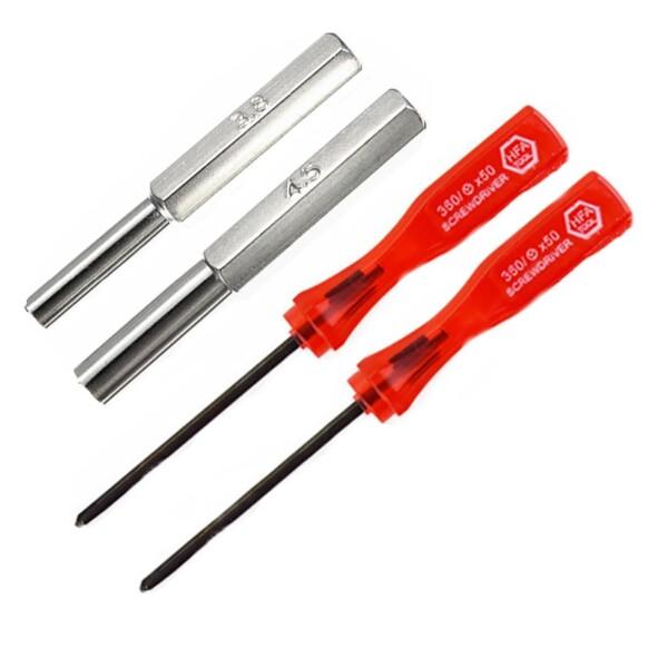 YFFSFDC ドライバー （3.8mm 4.5mm 2.5mm）特殊ネジ用 ツール キット dtc-20 精密ドライバーYドライバーとプラスドライバー セット 分解 修理 交換用（4点セット）商品コード：49081121335型番：EJ-...