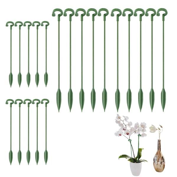 園芸支柱 植物 花ささえ スライド 観葉 ガーデニング用 つる性植物 耐久 植物成長 植物サポート 部屋の装飾 使いやすい商品コード：49081121417カラー：グリーンです1. 革新のG型植物支柱 業界初の尖った底部デザインで土に刺しや...