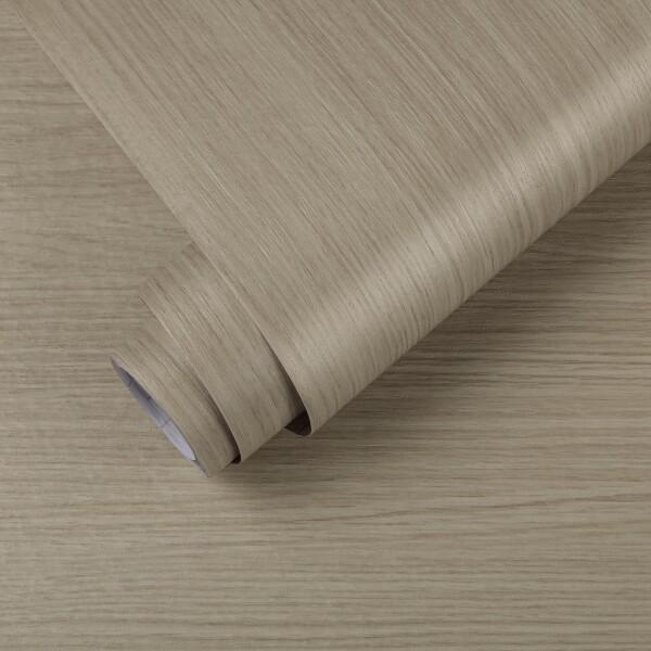 PracticalWs 壁紙シール リメイクシート 木目シート ダイノックシート ベージュ 木目調 厚手 透けない 耐熱 防水 賃貸OK はがせる かべがみ のり付き DIY 多用途 キッチン キャビネット テーブル ドア 天板 家具用40...