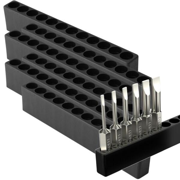 MSMint ドライバービット ホルダー ビットケース 6個入り 収納 6.35mm 12穴 六角軸 整理 ボックス商品コード：49081123643型番：ビットホルダー-6個-12穴カラー：ブラック高耐久のプラスチック素材を使用したドライ...