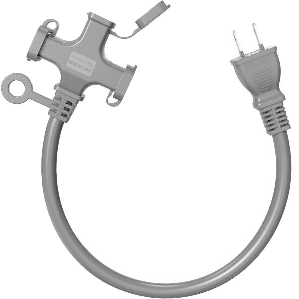 延長コード 作業用 30cm 1m 5m 10m 20m 3分配 3口 ソフトタイプ 電源ケーブル 防塵 屋内屋外作業 園芸機械用 トラッキング火災予防 電工 1200W PSE認証 VCT専用コード キャップ付き 屋内 室外 活用 耐熱耐...